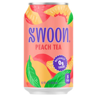 Swoon Zero Sugar Peach, Iced Tea