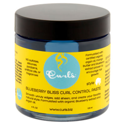 Curls Blueberry Bliss Curl Control Paste, 4 fl oz - The Fresh Grocer