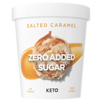 Keto Pint Salted Caramel Ice Cream, 473 ml - ShopRite