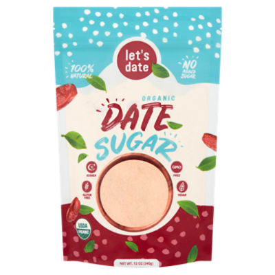 Let's Date Organic Date Sugar, 12 oz - Fairway