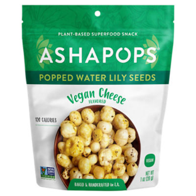 AshaPops Popped Water Lily Seeds Vegan Cheese - ShopRite