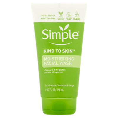 Simple Kind to Skin Moisturizing Facial Wash, 5 fl oz