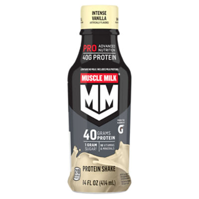 Muscle Milk Intense Vanilla Protein Shake, 14 fl oz - ShopRite