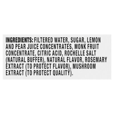 Capri Sun Nutrition Label