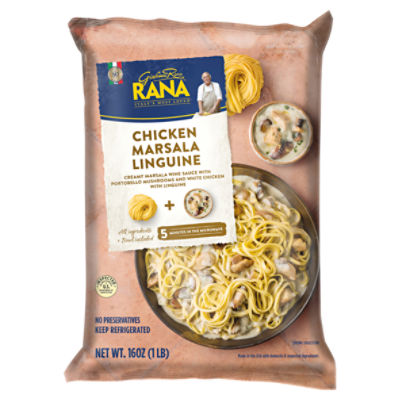 Rana Chicken Marsala Linguine, 16 oz