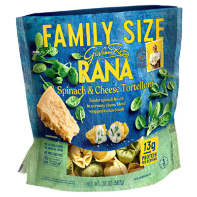 Rana Spinach & Cheese Signature Tortelloni Family Size, 20 oz - Fairway