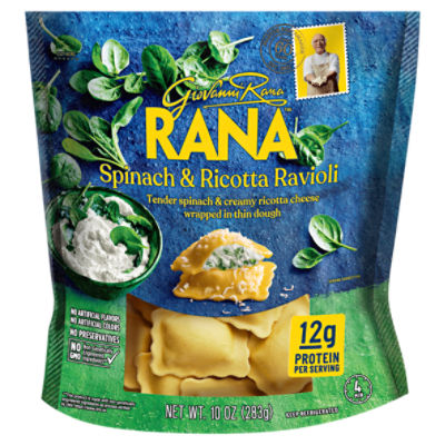 Rana Spinach & Ricotta Ravioli, 10 oz - ShopRite