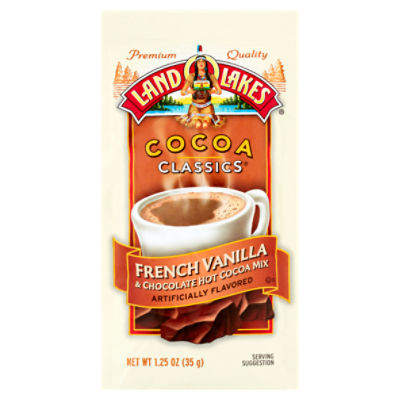 Land O Lakes Cocoa Classics French Vanilla & Chocolate Hot Cocoa Mix, 1 ...