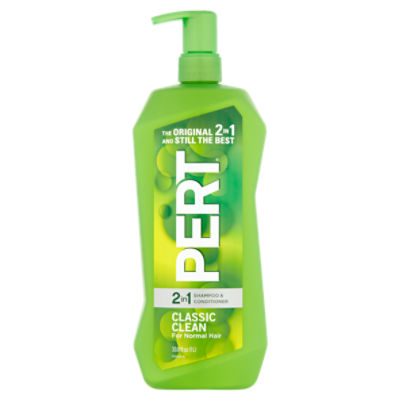 PERT Classic Clean for Normal Hair 2 in 1 Shampoo & Conditioner, 33.8 ...