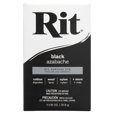 Rit Black All Purpose Dye, 1-1/8 oz - ShopRite