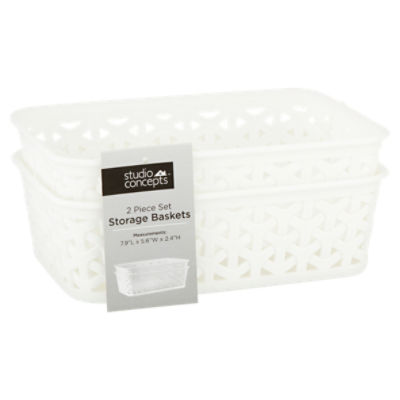 Studio Concepts Storage Baskets, 2 count