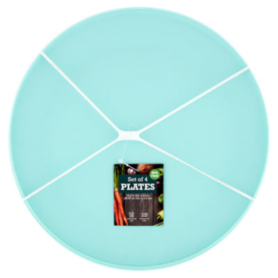 Set of 4 Plates - ShopRite