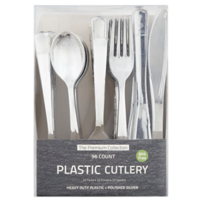 The Premium Collection Plastic Cutlery, 96 count - ShopRite