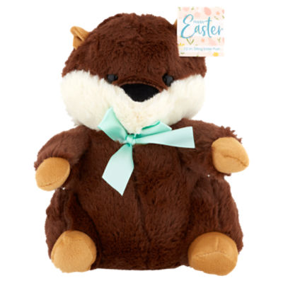 Happy Easter 10 in. Sitting Easter Plush - The Fresh Grocer