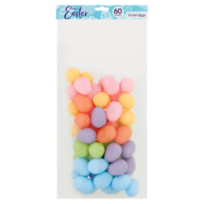 Pastel Easter Eggs, 60 count