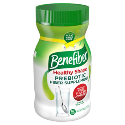 Benefiber Healthy Shape Prebiotic Fiber Supplement Powder for Digestive ...