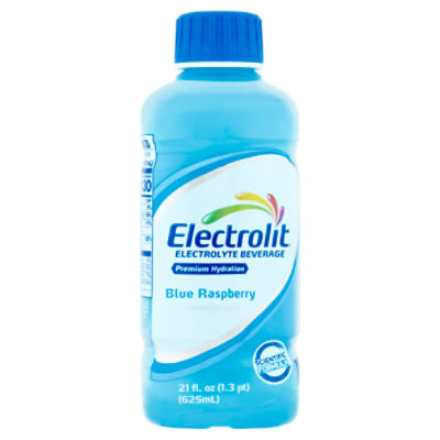 Electrolit Blue Raspberry Electrolyte Beverage, 21 fl oz - ShopRite