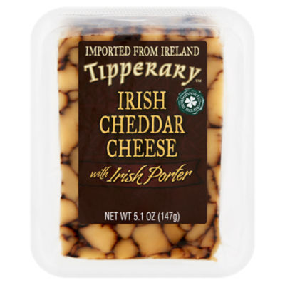 Tipperary Irish Cheddar with Irish Porter, Cheese