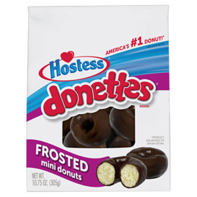 Hostess Donettes Frosted, Mini Donuts