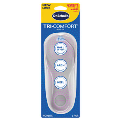 Dr. Scholl's Tri-Comfort Women's Insoles, Shoe Size 6-10, 1 pair - ShopRite
