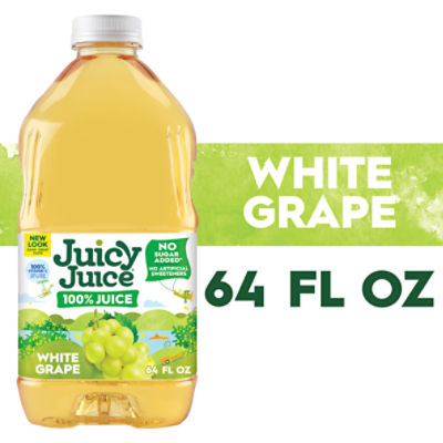Juicy Juice 100% Juice, White Grape, 64 fl oz - The Fresh Grocer