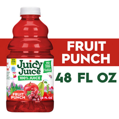 Juicy Juice 100% Juice, Fruit Punch, 48 fl oz - ShopRite