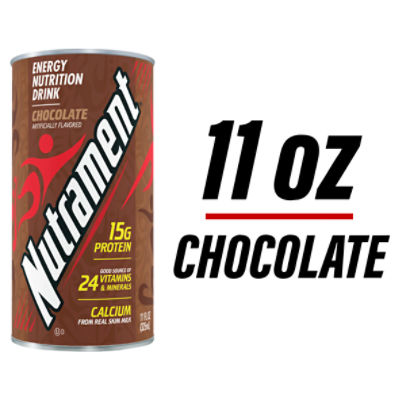 Nutrament Chocolate Energy Nutrition Drink, 11 fl oz - ShopRite