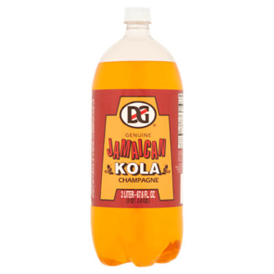 DG Genuine Jamaican Kola Champagne Soda, 2 liter - Price Rite