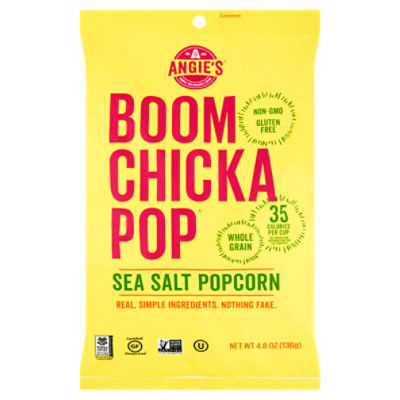 Angie's Boom Chicka Pop Sea Salt Popcorn, 4.8 oz - ShopRite