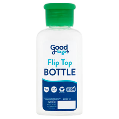 Good to Go 3oz. Flip Top Bottle