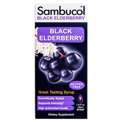 Sambucol Original Black Elderberry Syrup 7.8oz - ShopRite