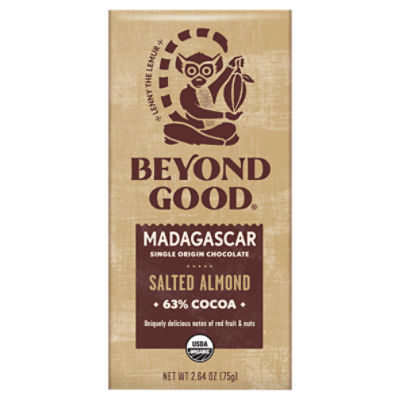 Beyond Good Madagascar Salted Almond Single Origin, Chocolate