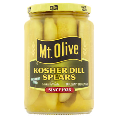 Mt. Olive Kosher Dill Spears, 24 fl oz - The Fresh Grocer