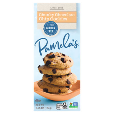 Pamela's Gluten Free Chunky Chocolate Chip Cookies, 6.25 oz - ShopRite