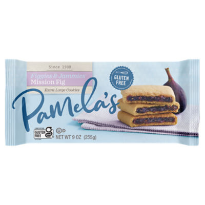 Pamela's Figgies & Jammies Mission Fig Extra Large Cookies, 9 oz - Fairway