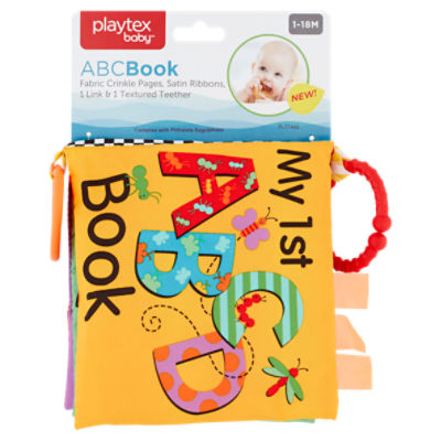 Playtex Baby ABC Book, 1-18 M - ShopRite