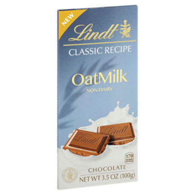 Lindt Classic Recipe Non-Dairy OatMilk Chocolate Bar, 3.5 oz