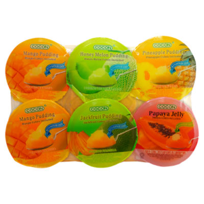 Cocon Assorted Flavour Nata Fruit Dices Pudding 249 Oz Price Rite