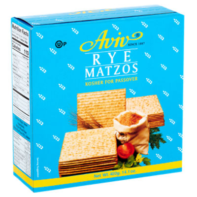 Aviv Rye Matzos, 14.1 oz - Fairway