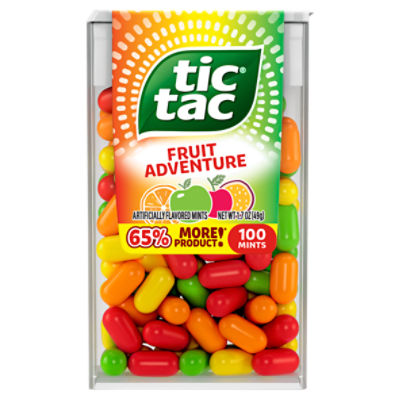 Tic Tac Fruit Adventure Mints, 100 count, 1.7 oz - Price Rite