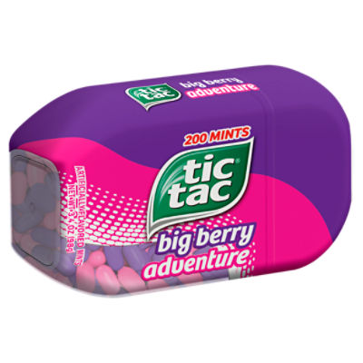 Tic Tac Fresh Breath Mints Big Berry Adventure, Hard Candy Mints