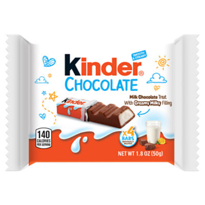 Kinder Chocolate Candy, 1.8 oz - ShopRite