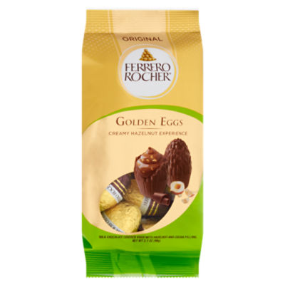 Ferrero Rocher Original Golden Eggs, 3.1 oz - Fairway