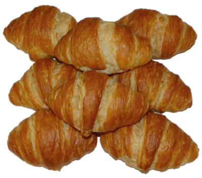 Fresh Bake Shop Store Baked Mini Croissants, 8 Pack, 8 oz
