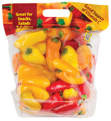 Mini Sweet Peppers 2 Lb Bag, 2 pound