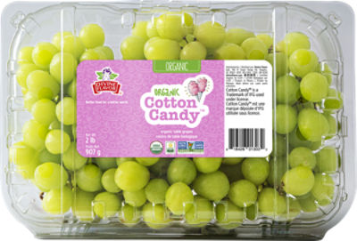 Organic Cotton Candy Grapes, 1 pound