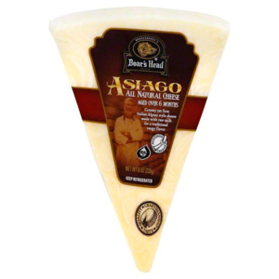 Boar's Head Asiago All Natural Cheese, 8 oz - ShopRite